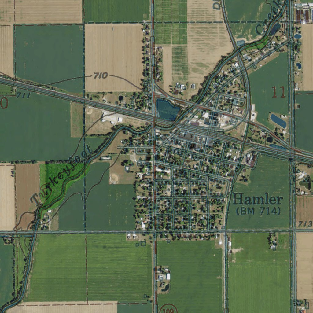 OH-Hamler: GeoChange 1959-2011 Map by Western Michigan University ...