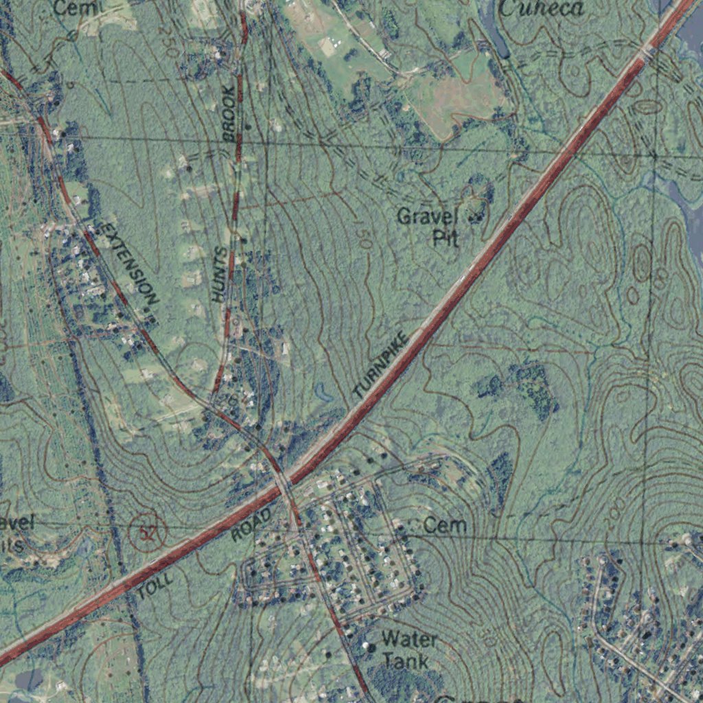 CT-Montville: GeoChange 1974-2012 Map by Western Michigan University ...