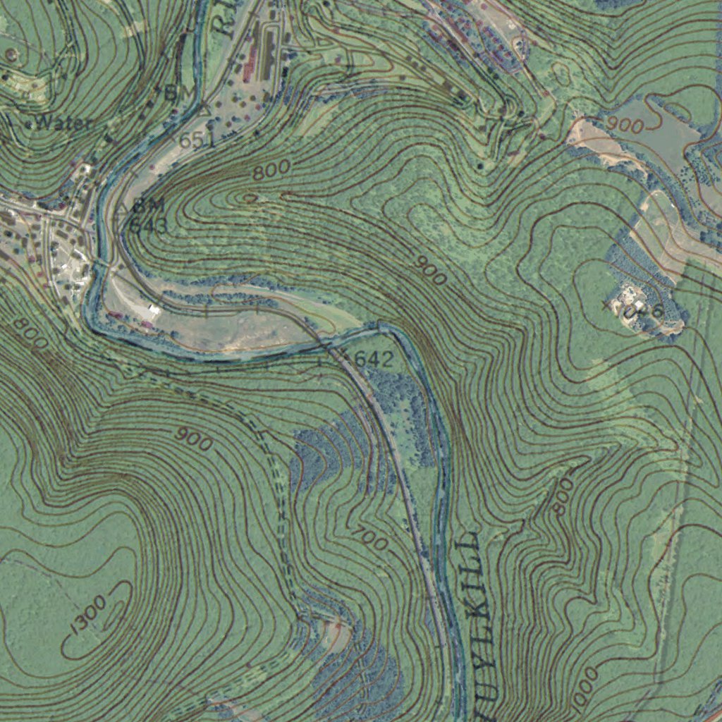PA-New Ringgold: GeoChange 1951-2010 Map by Western Michigan University ...