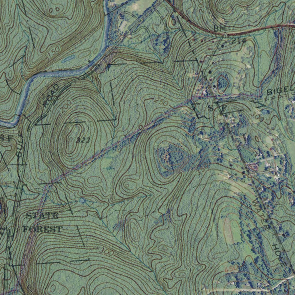 CT-Moodus: GeoChange 1941-2012 Map by Western Michigan University ...