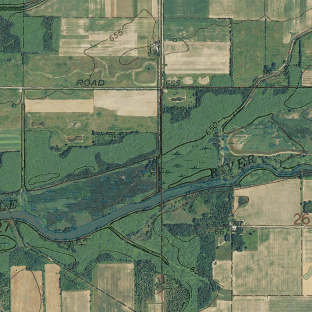 MI-Pompeii: GeoChange 1964-2012 Map by Western Michigan University ...