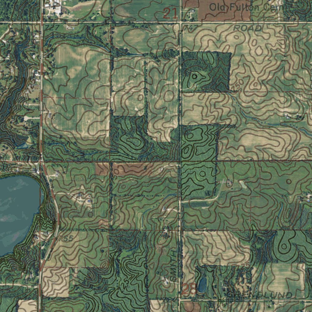 MI-Perrinton: GeoChange 1964-2012 Map by Western Michigan University ...