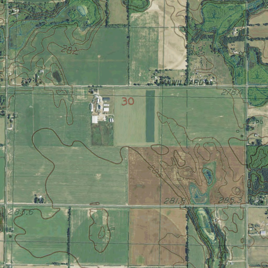MI-Trufant: GeoChange 1980-81-2012 Map by Western Michigan University ...