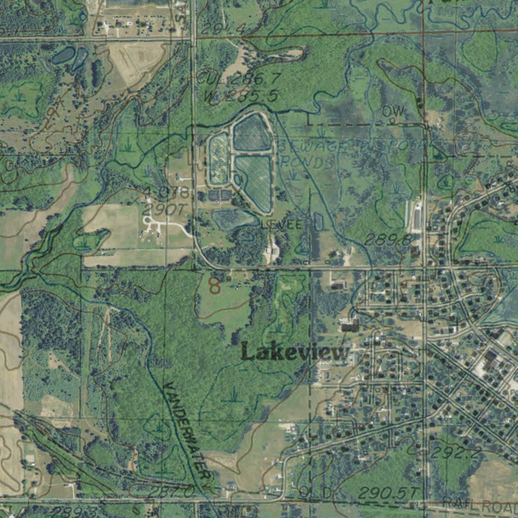 MI-Lakeview: GeoChange 1981-2012 Map by Western Michigan University ...