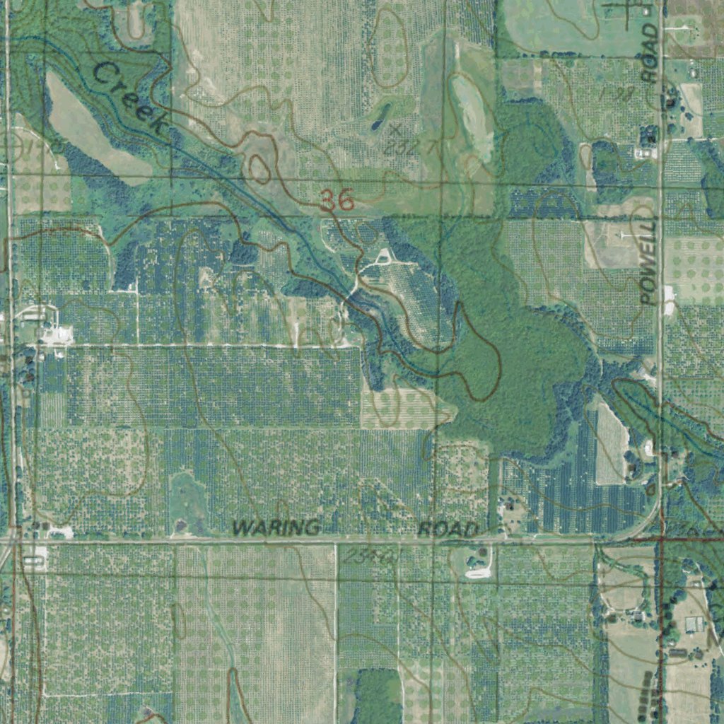 MI-Alden: GeoChange 1978-2012 Map by Western Michigan University ...