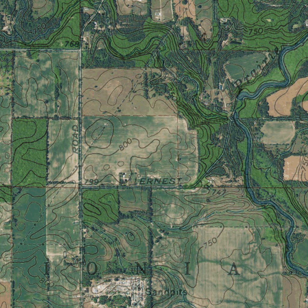 MI-Shiloh: GeoChange 1969-2012 Map by Western Michigan University ...