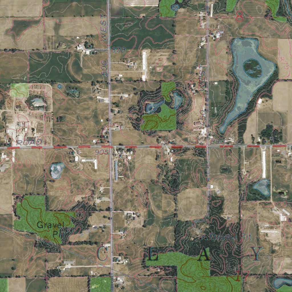 IN-Shipshewana: GeoChange 1959-2012 Map by Western Michigan University ...