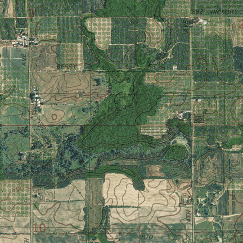 MI-Marne: GeoChange 1973-2012 Map by Western Michigan University ...