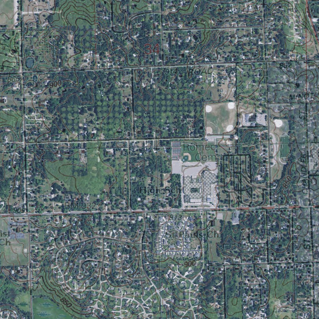 MI-Romeo: GeoChange 1986-2012 Map by Western Michigan University ...