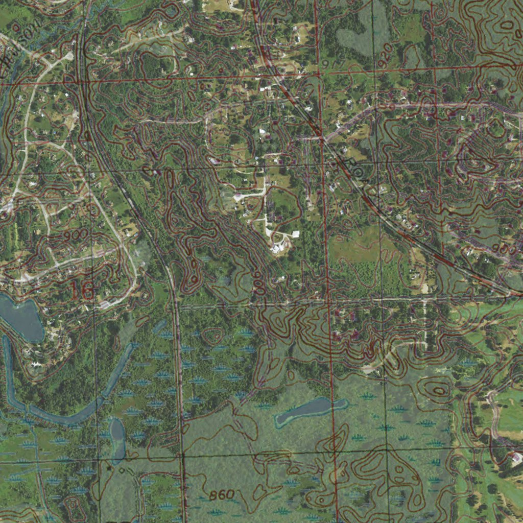 MI-Hamburg: GeoChange 1982-2012 Map by Western Michigan University ...