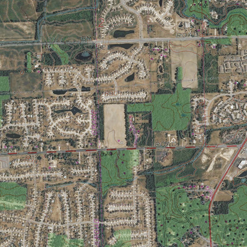 IN-Huntertown: GeoChange 1951-2012 Map by Western Michigan University ...