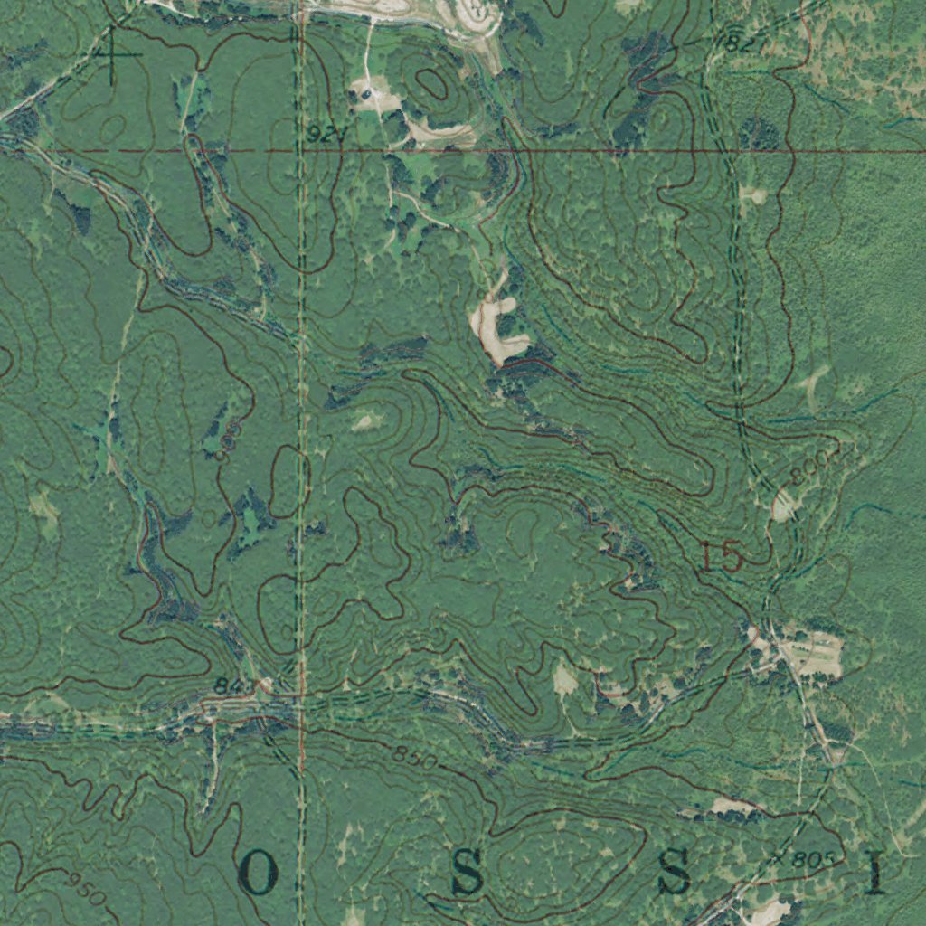MI-Beaver Lake: GeoChange 1971-2012 Map by Western Michigan University ...