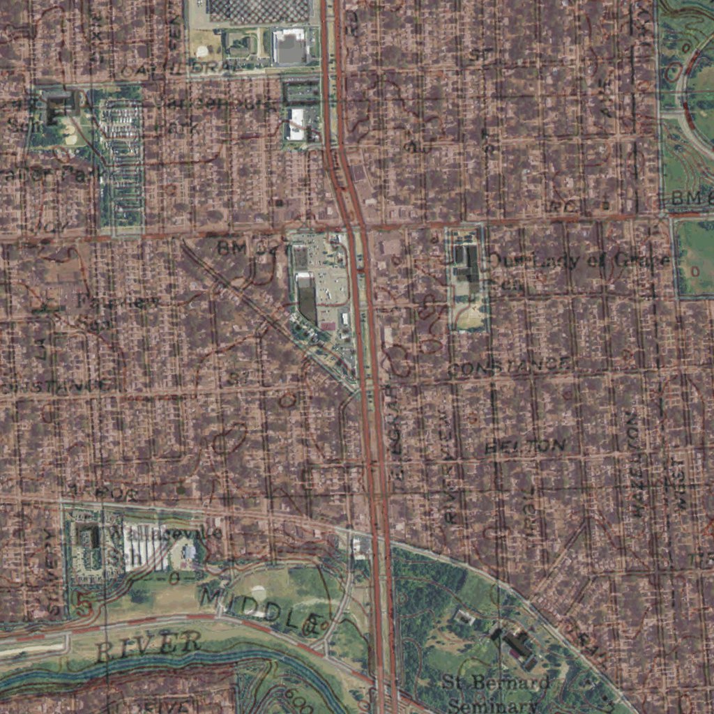 MI-Inkster: GeoChange 1982-2012 Map by Western Michigan University ...