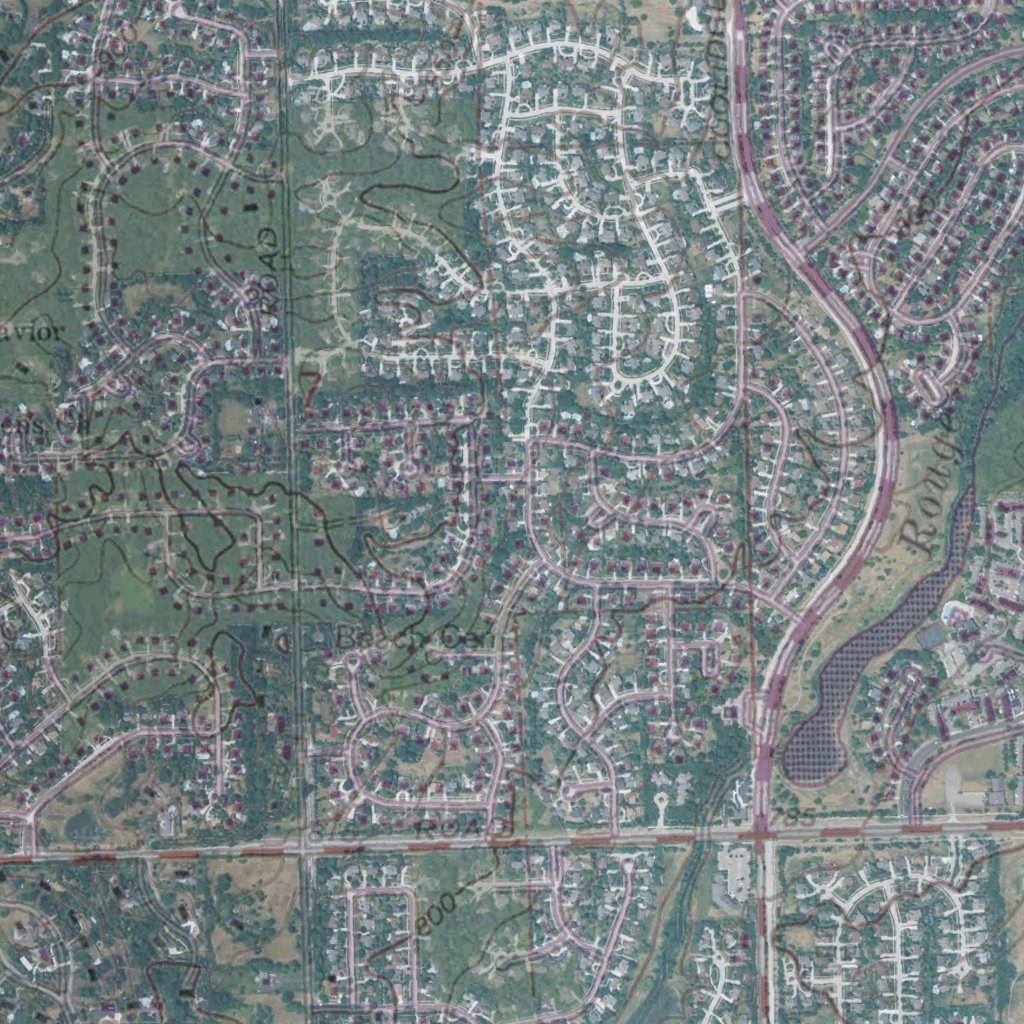 MI-Birmingham: GeoChange 1967-2012 Map by Western Michigan University ...