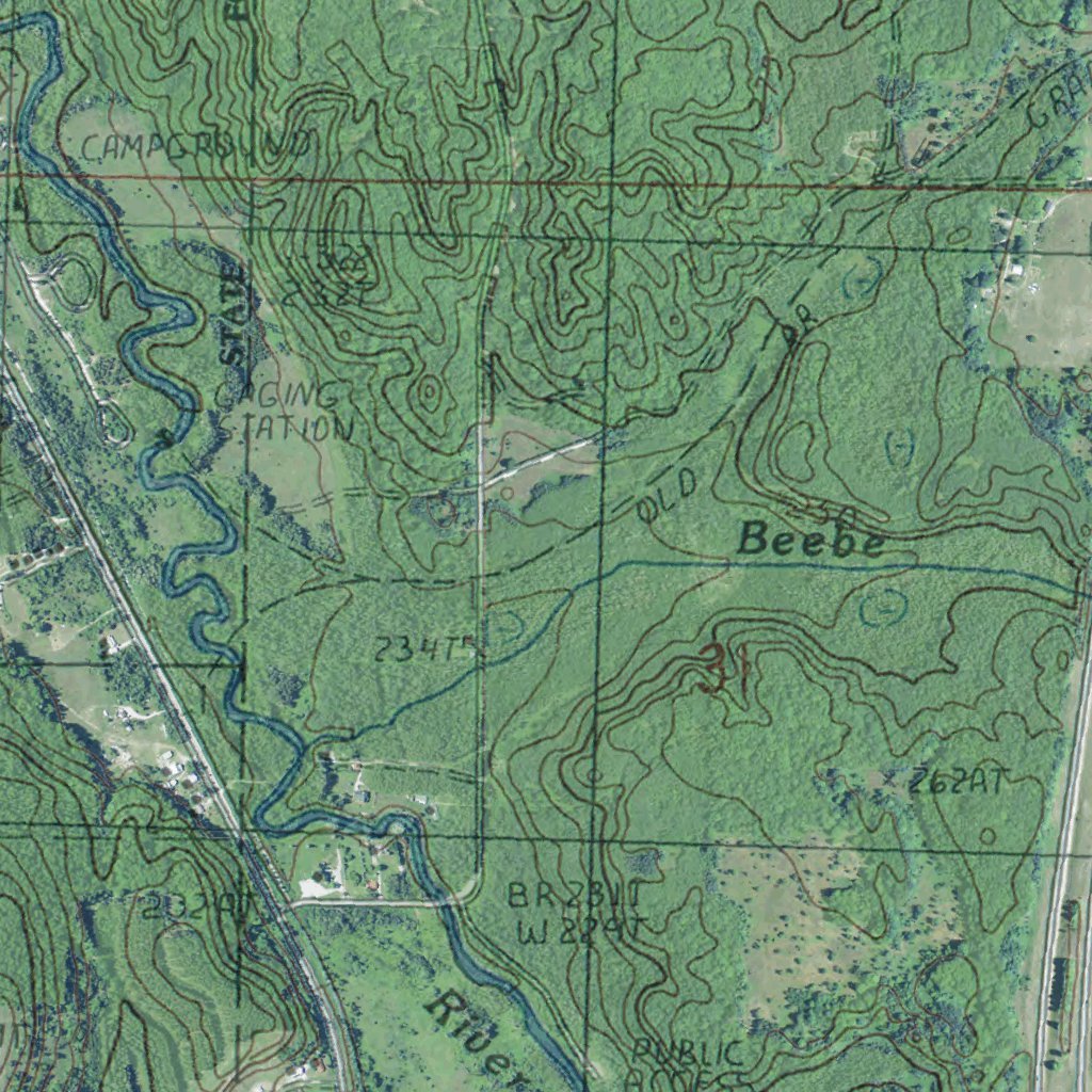 MI-Wolverine: GeoChange 1981-2012 Map by Western Michigan University ...