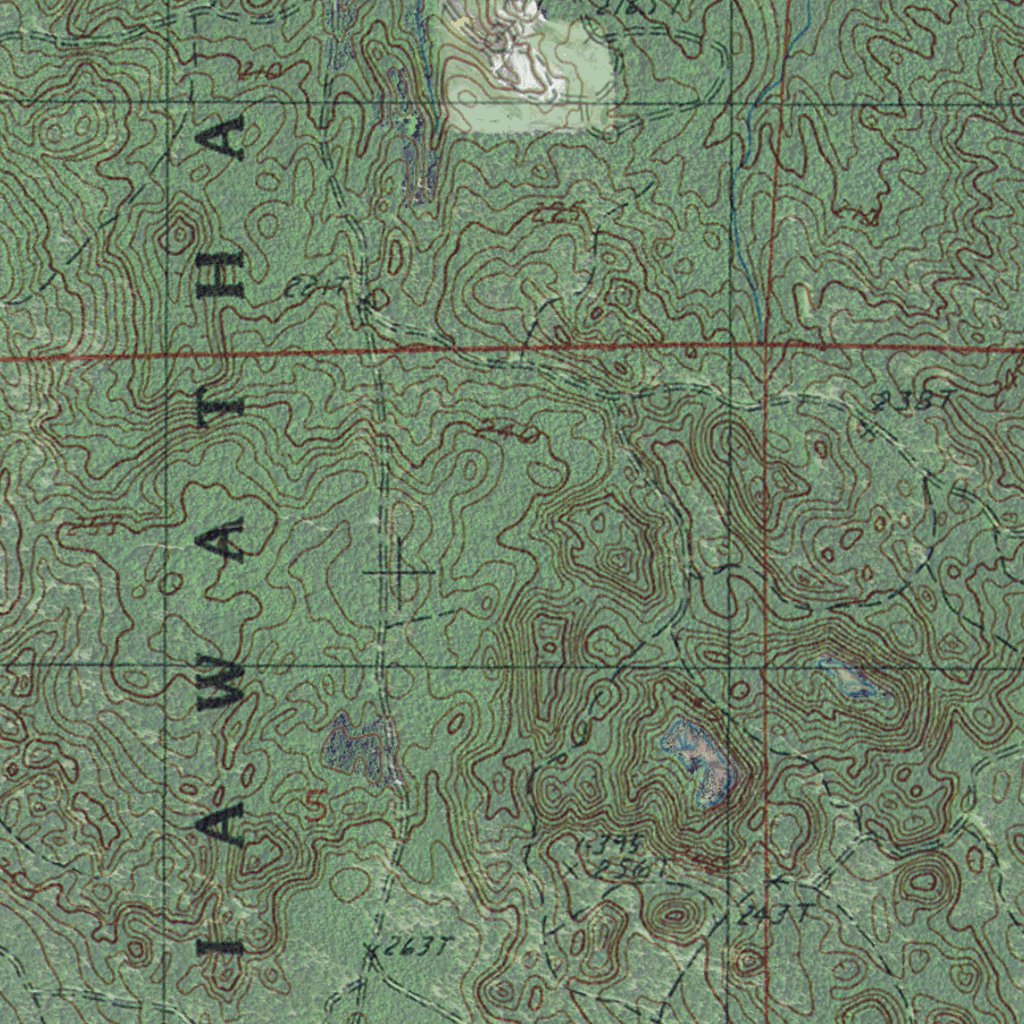 MI-Munising: GeoChange 1978-2012 Map by Western Michigan University ...