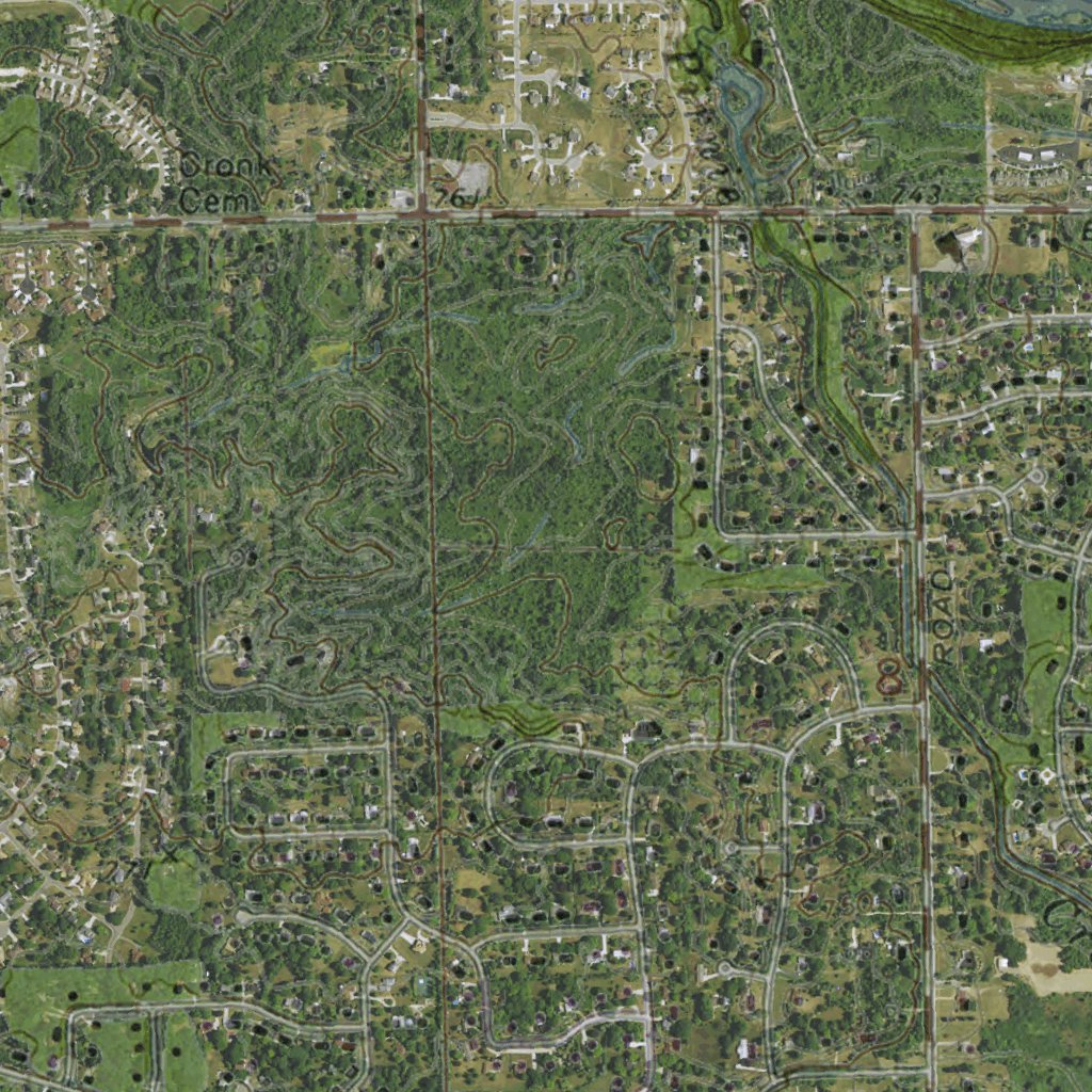 MI-Flushing: GeoChange 1966-2012 Map by Western Michigan University ...