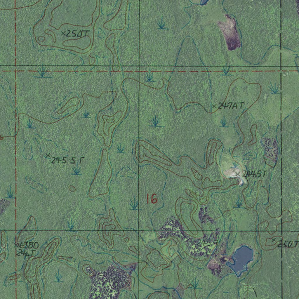 MI-Tie Lake: GeoChange 1978-2012 Map by Western Michigan University ...