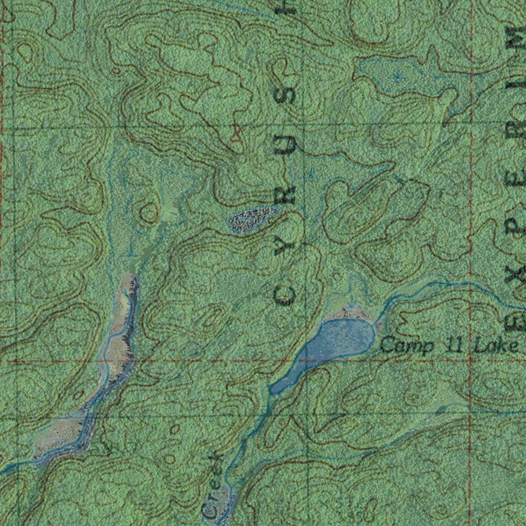 MI-Summit Lake: GeoChange 1980-2010 Map by Western Michigan University ...