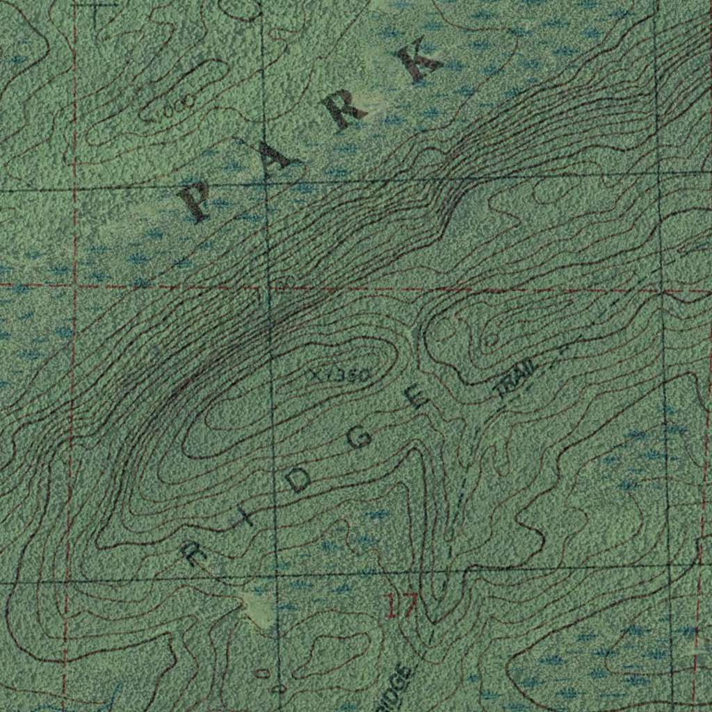 MI-Sugar Mountain: GeoChange 1981-2010 Map by Western Michigan ...