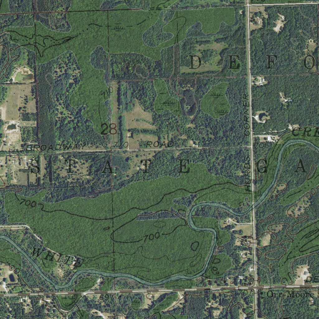 MI-Ellington: GeoChange 1959-2012 Map by Western Michigan University ...
