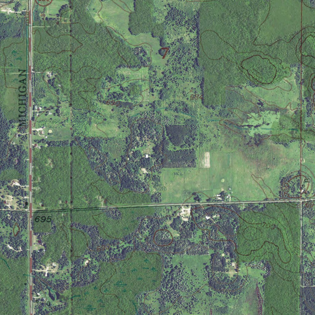 MI-Barbeau: GeoChange 1950-2012 Map by Western Michigan University ...
