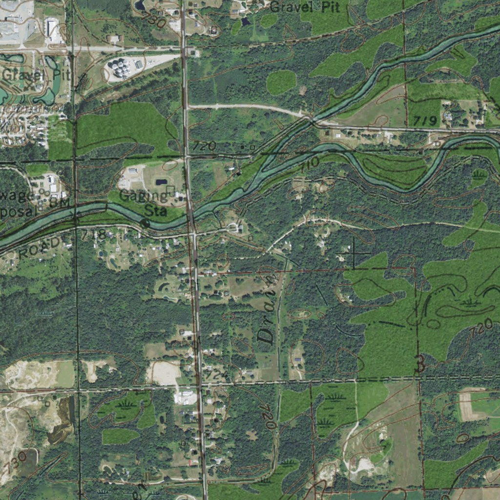 MI-Cass City: GeoChange 1959-2012 Map by Western Michigan University ...