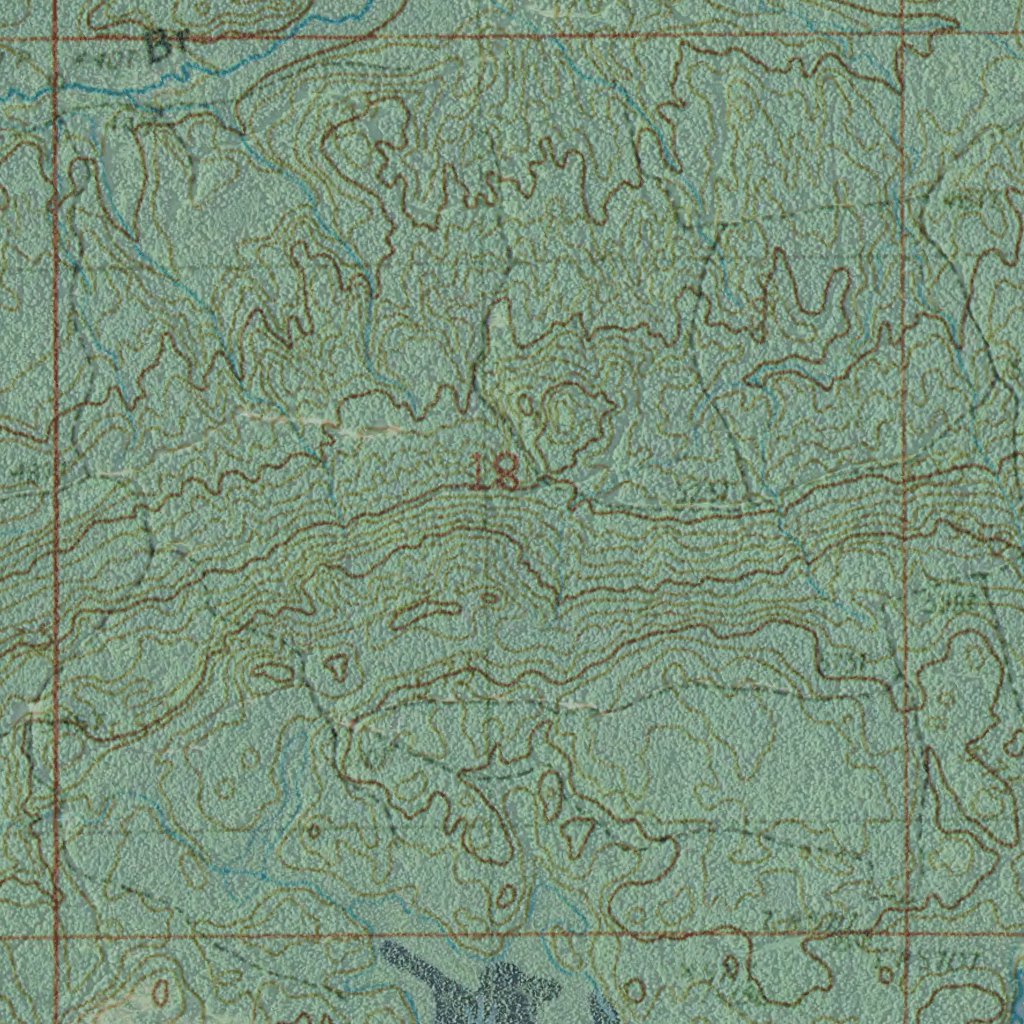 MI-Mount Curwood: GeoChange 1980-2010 Map by Western Michigan ...