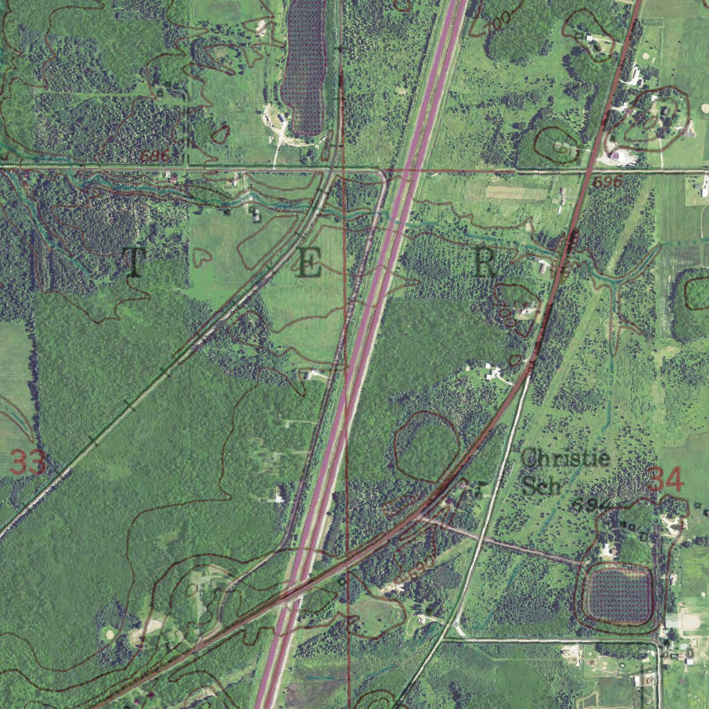MI-Dafter: GeoChange 1950-2012 Map by Western Michigan University ...