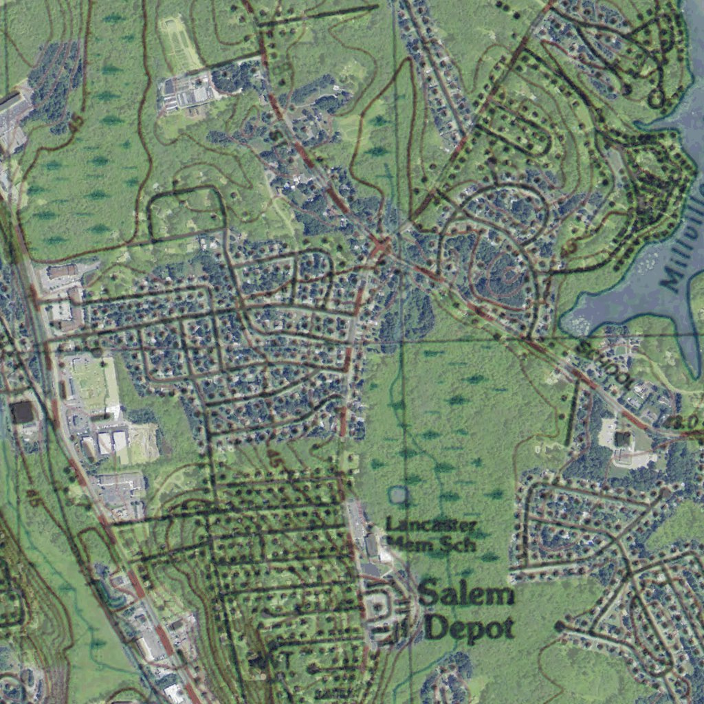 MA-NH-Haverhill West: GeoChange 1978-2012 Map by Western Michigan ...