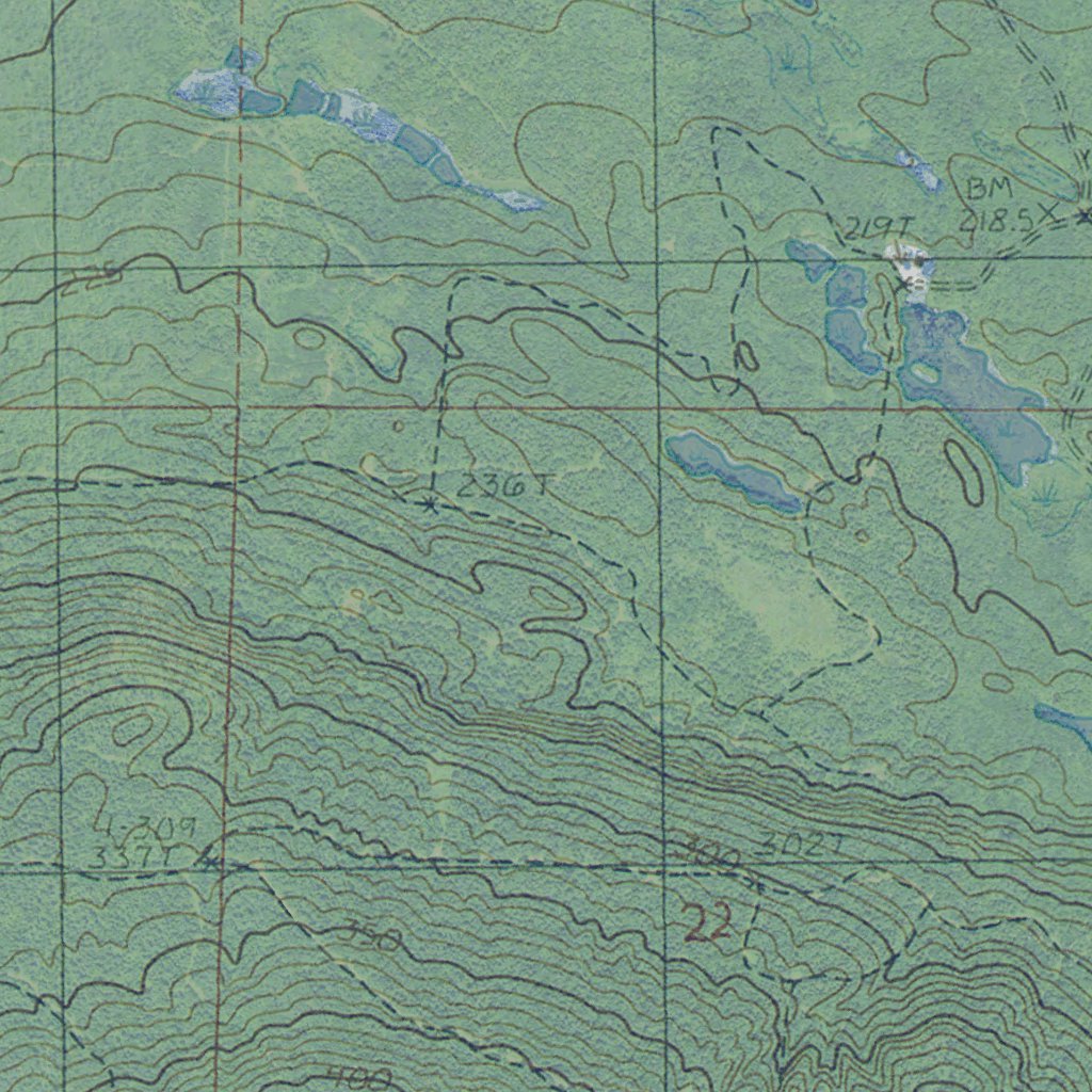 MI-Howe Lake: GeoChange 1980-2012 Map by Western Michigan University ...
