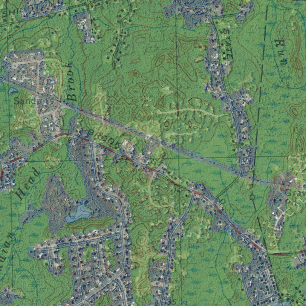 MA-Hanover: GeoChange 1974-2012 Map by Western Michigan University ...