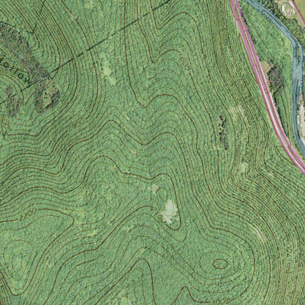 NY-Roscoe: GeoChange 1963-2009 Map by Western Michigan University ...