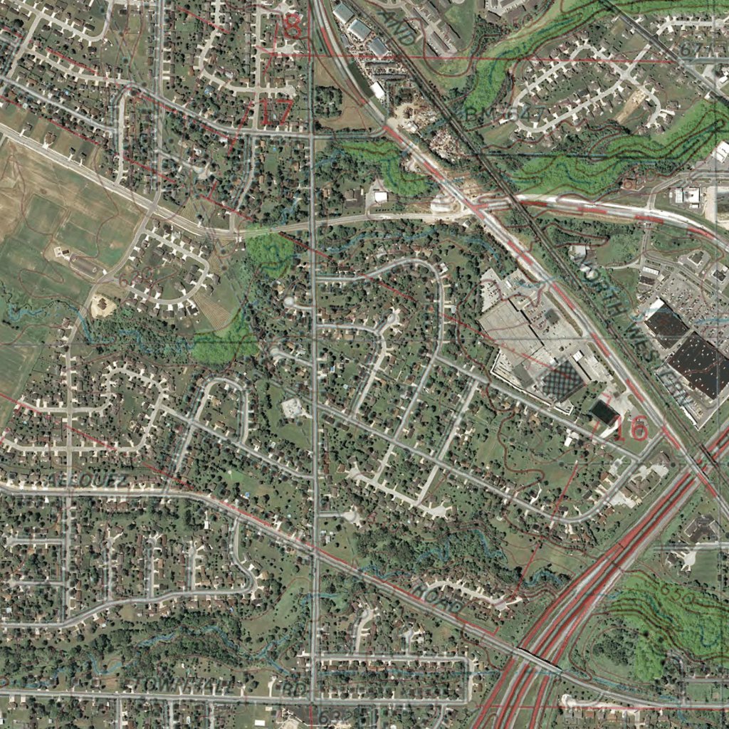 WI-Bellevue: GeoChange 1978-2010 Map by Western Michigan University ...