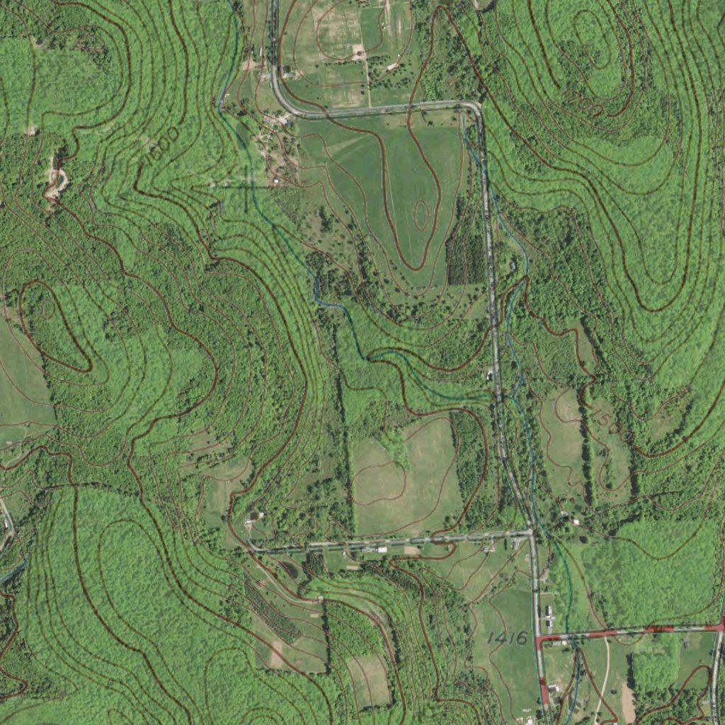 NY-Brookfield: GeoChange 1942-2009 Map by Western Michigan University ...