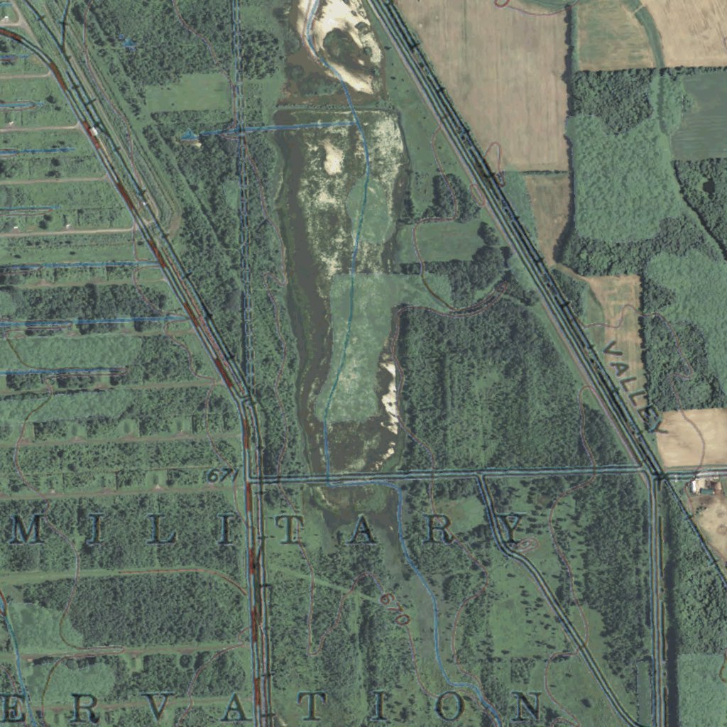 NY-Romulus: Geochange 1942 2011 Map by Western Michigan University ...
