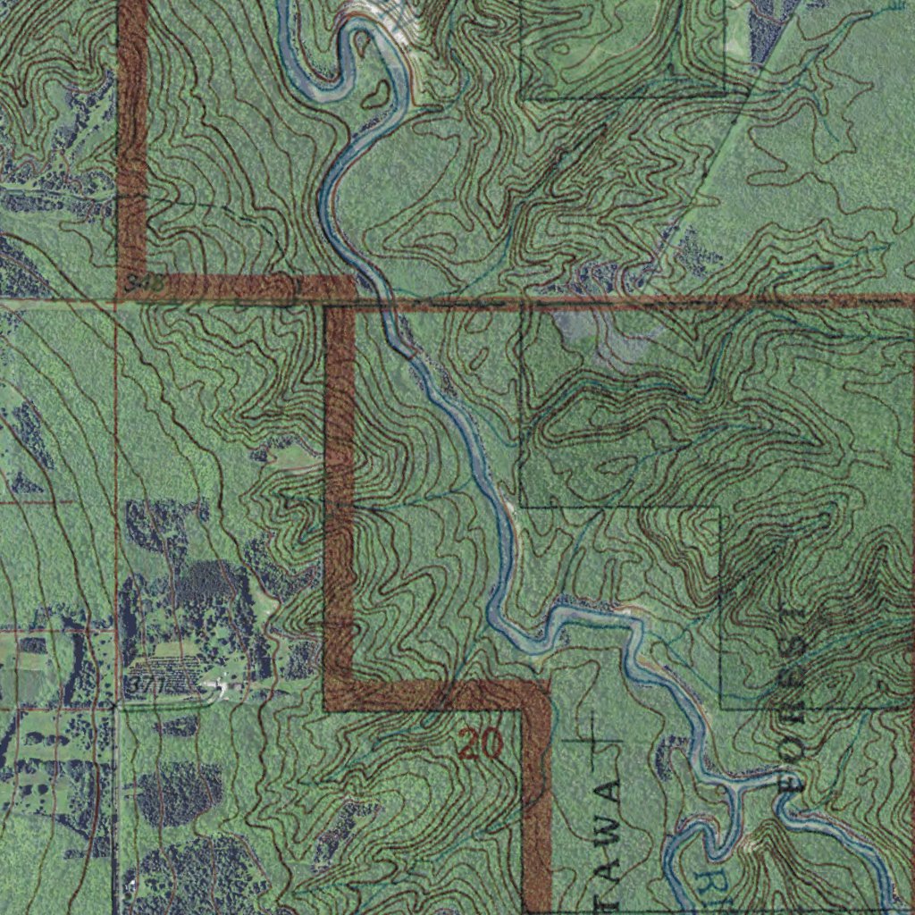 MI-Paynesville: GeoChange 1999-2012 Map by Western Michigan University ...