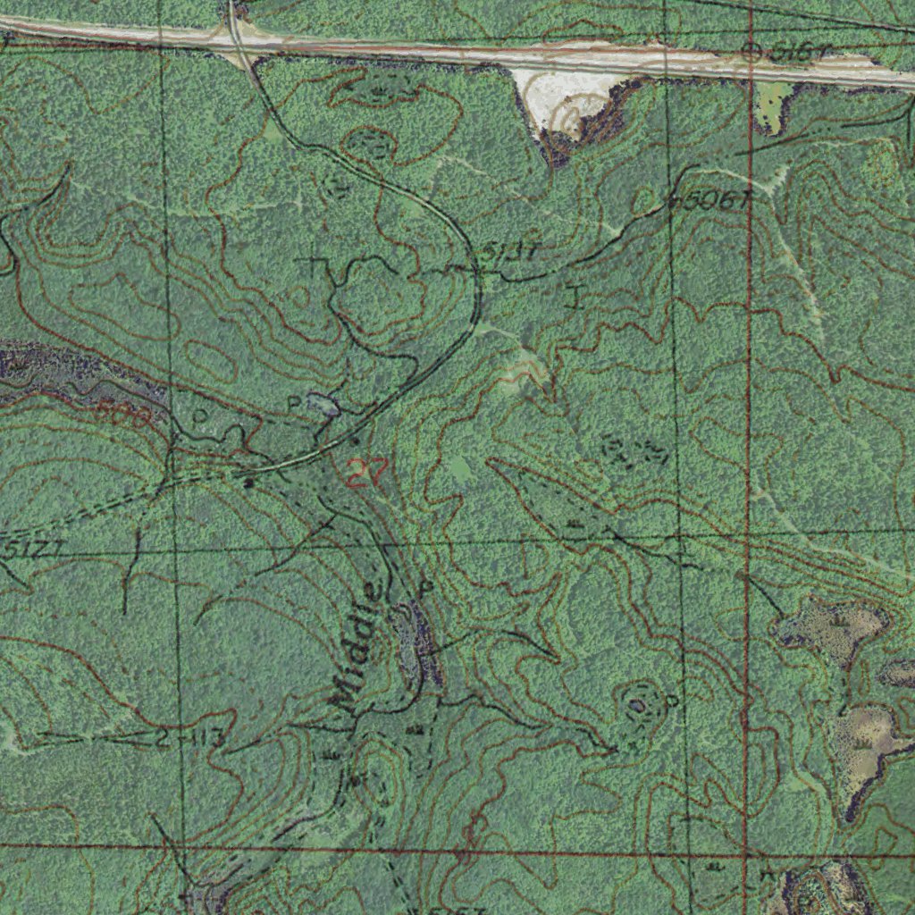 MI-Beaton: GeoChange 1976-2012 Map by Western Michigan University ...