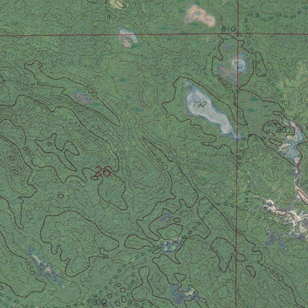 MI-Newberry: GeoChange 1973-2012 Map by Western Michigan University ...