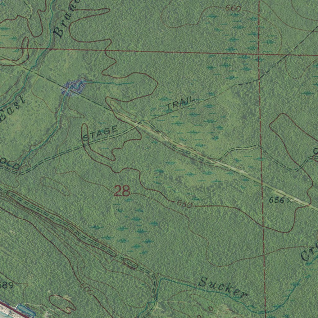 MI-Hog Island Point: GeoChange 1973-2012 Map by Western Michigan ...