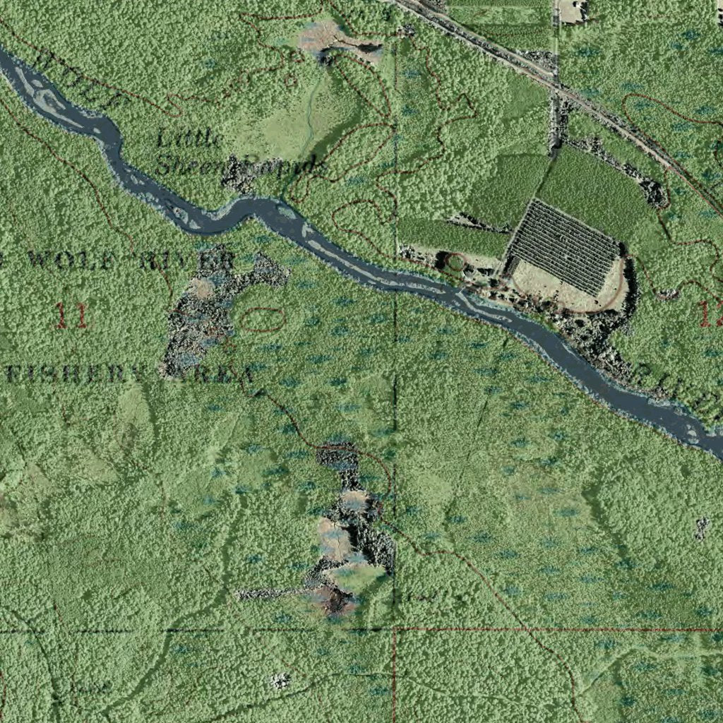 WI-Lily: GeoChange 1972-2010 Map by Western Michigan University ...