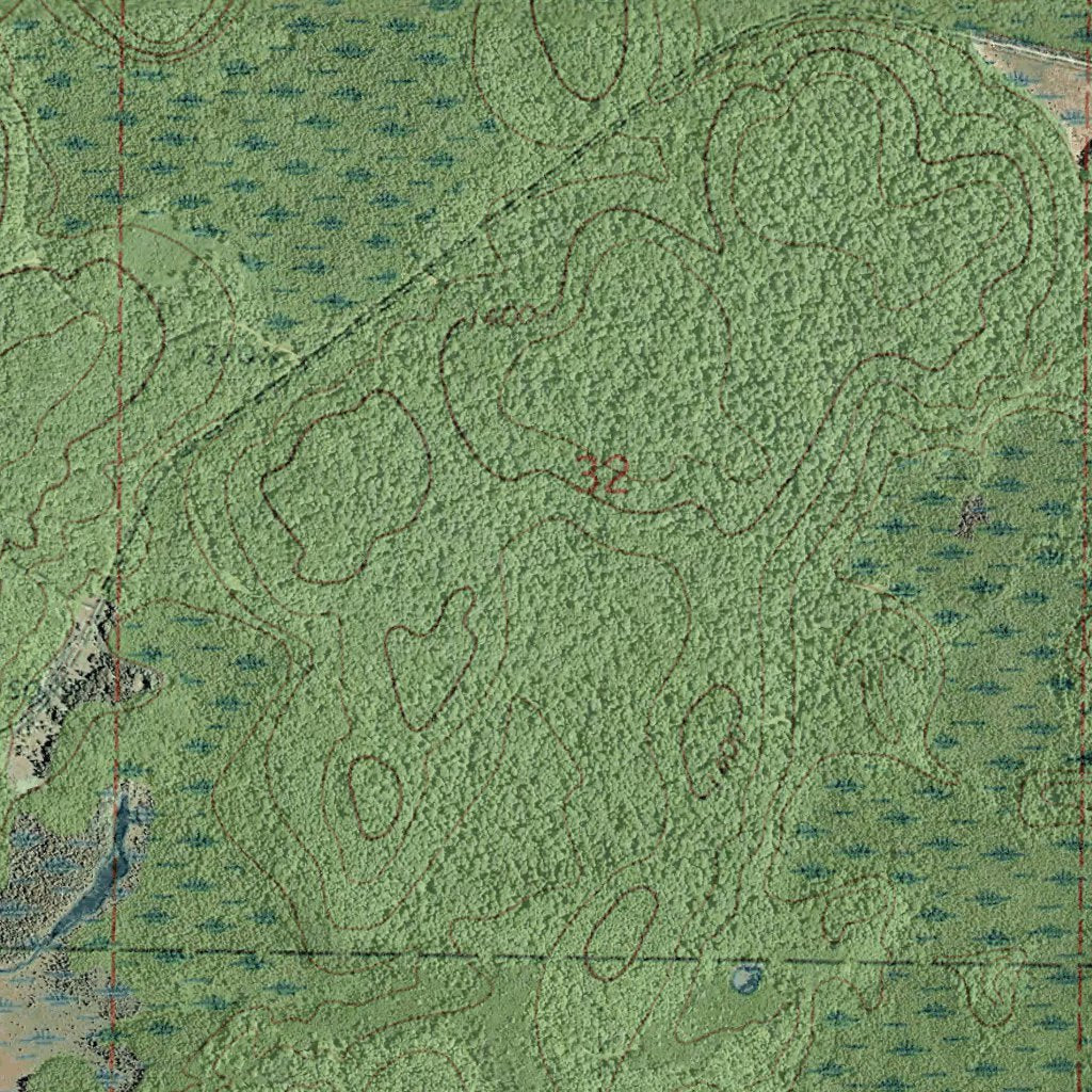 WI-Goodman SW: GeoChange 1971-2010 Map by Western Michigan University ...