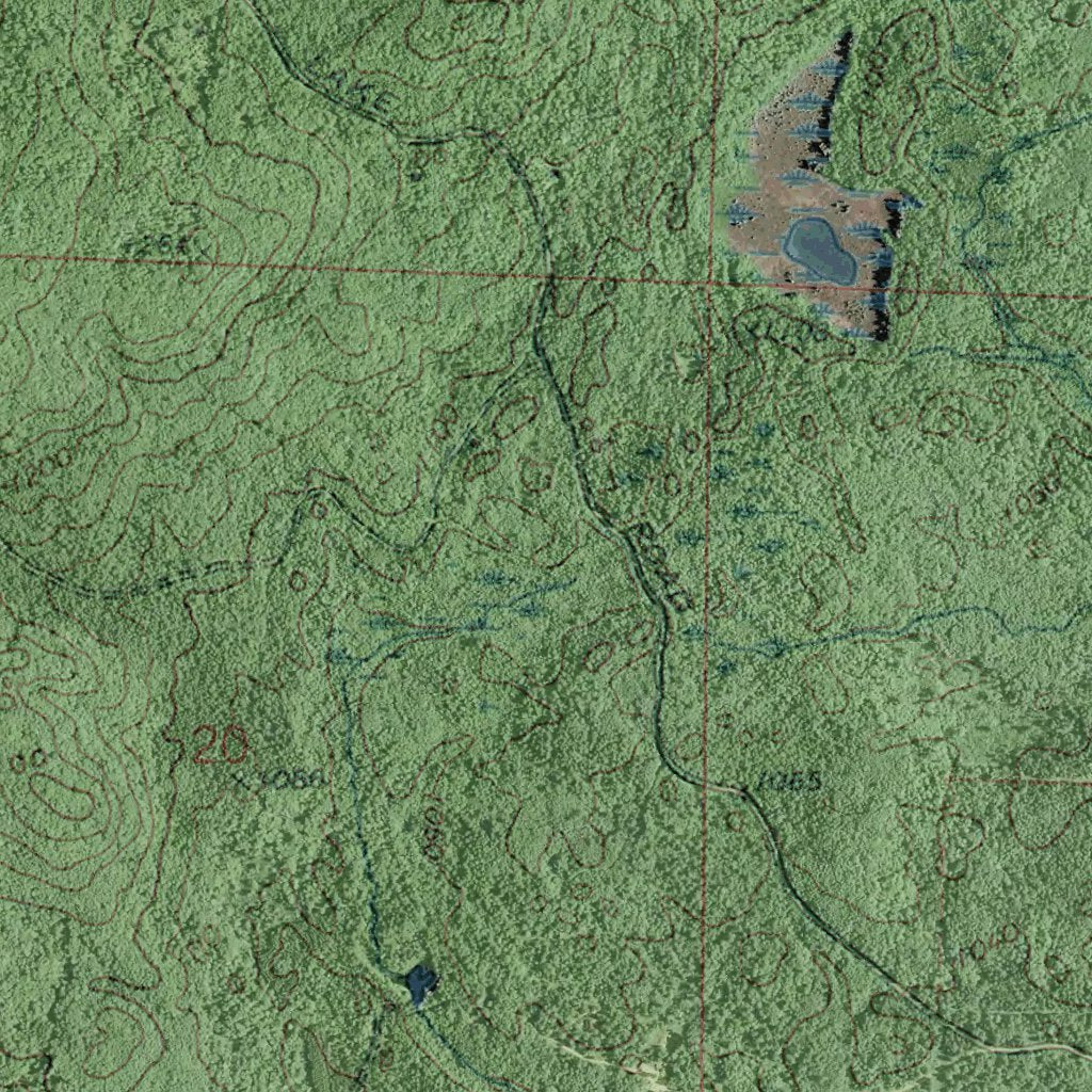 WI-Roaring Rapids: GeoChange 1971-2010 Map by Western Michigan ...