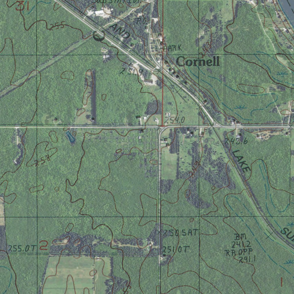 MI-Cornell: GeoChange 1978-2012 Map by Western Michigan University ...