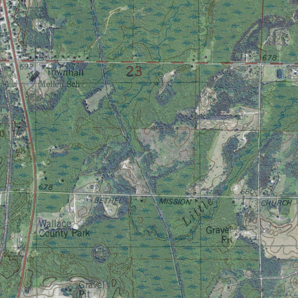 MI-Wallace: GeoChange 1954-2012 Map by Western Michigan University ...