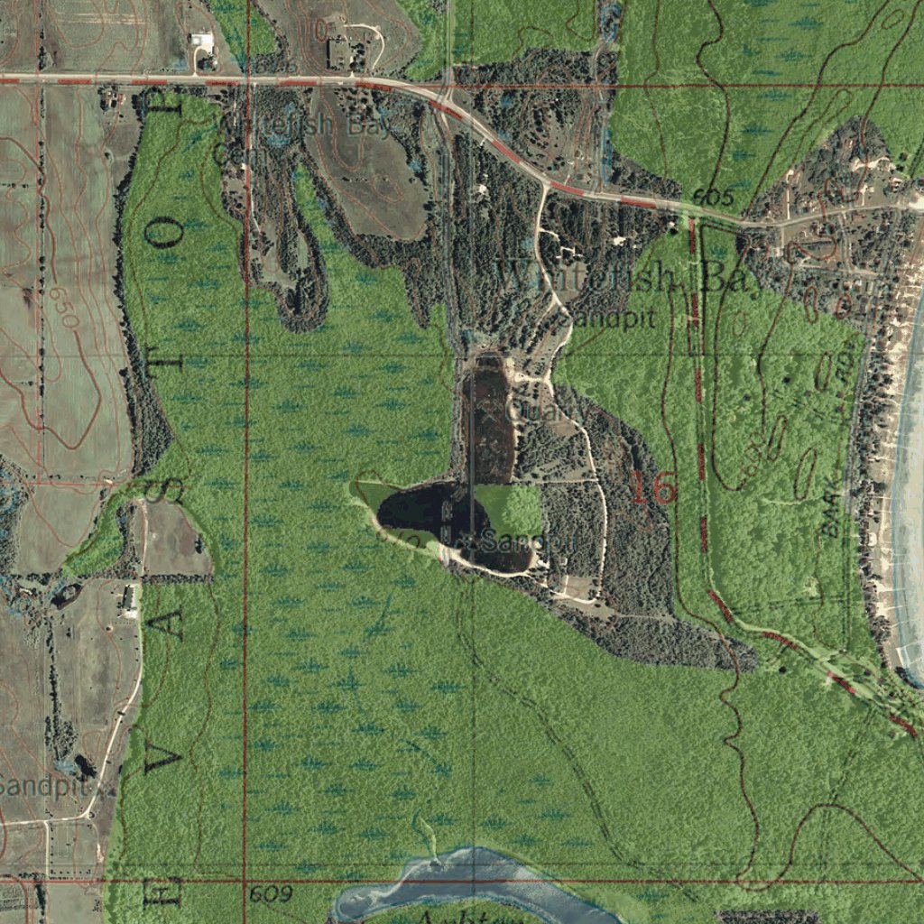 WI-Jacksonport: GeoChange 1978-2010 Map by Western Michigan University ...