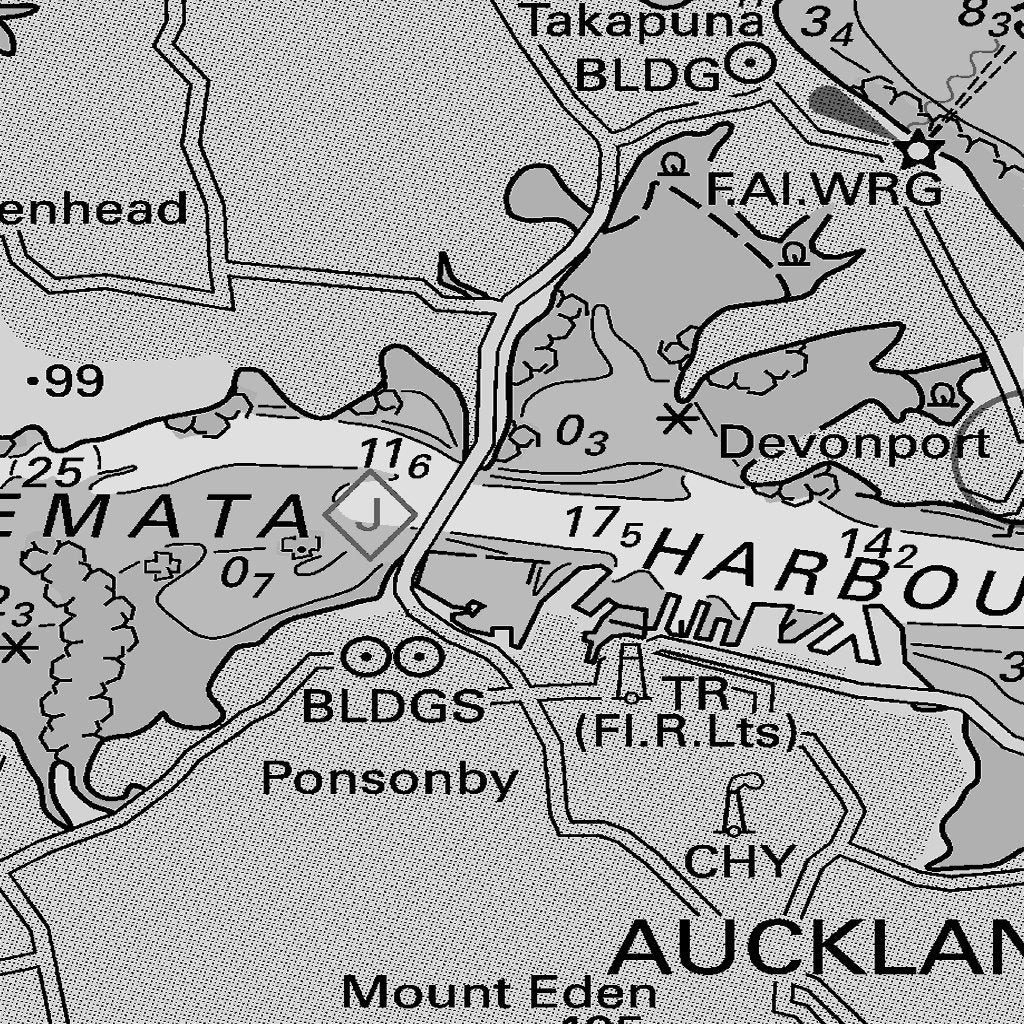Chart NZ 53 Bream Head to Slipper Island including Hauraki Gulf Map by ...
