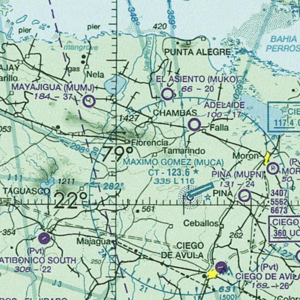 Bahamas 2014 Travel & Aeronautical Chart Map by Pilot Publishing, Inc ...