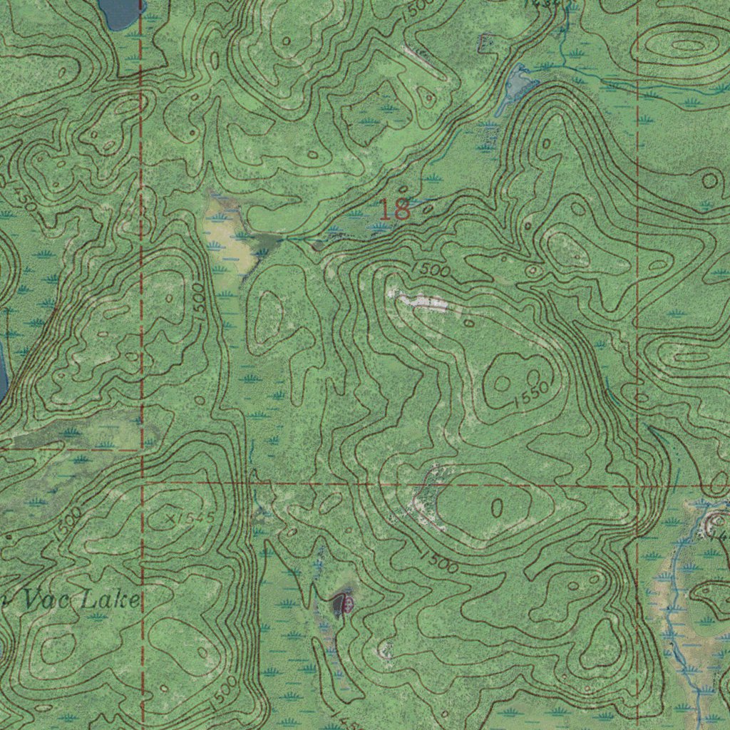 MN-BOOTLEG LAKE: GeoChange 1959-2013 Map by Western Michigan University ...