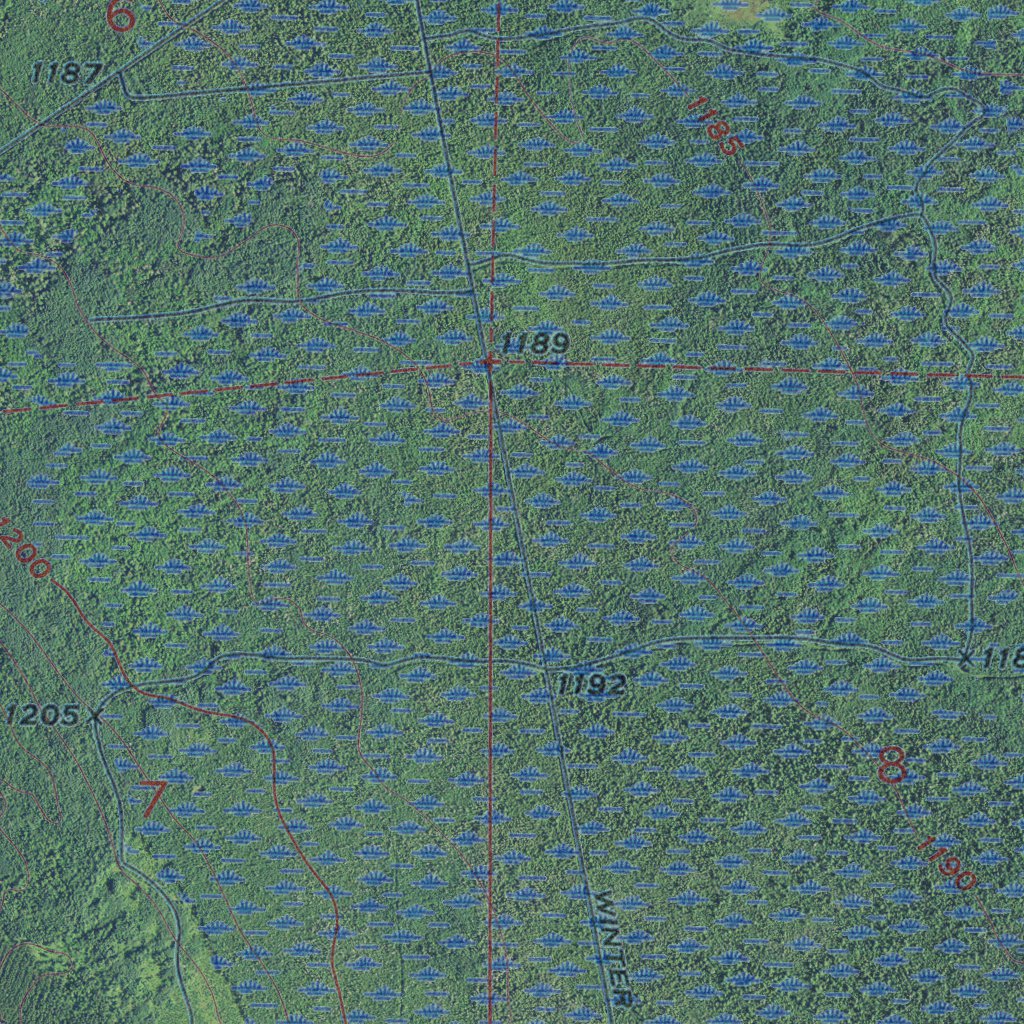 MN-GIANT PINE CAMPGROUND: GeoChange 1969-2013 Map by Western Michigan ...